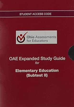 OAE Expanded Study Guide - Access Code Card - for Elementary Education ...