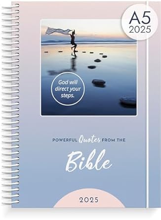 Burde Diary 2025 Quotes from the Bible | Space for Creativity | 21x15 ...