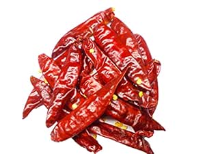 A D Food & Herbs Organic Dried Whole Red Chilli/Sukhi Laal Mathania ...