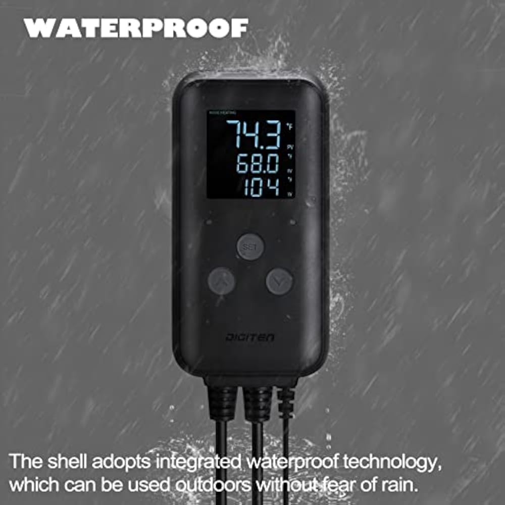 DIGITEN Waterproof Digital Temperature Controller Bahrain | Ubuy
