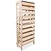 Primrose 10 Drawer Space Saving Wooden Apple Storage Rack H156cm x ...