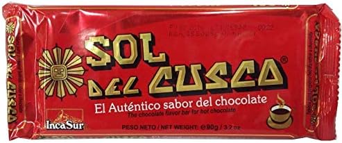 Sol de Cusco - El Autentico Sabor del Chocolate - Tableta de Chocolate ...