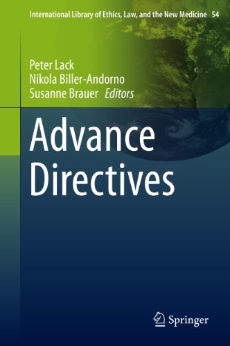 Advance Directives (International Library of Ethics, Law, and the New ...