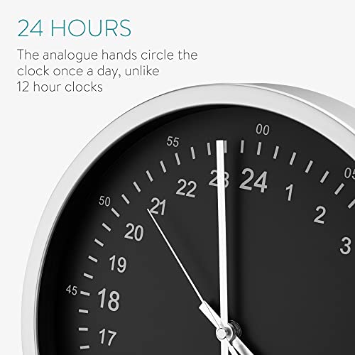 The 30 Best 24 Hour Wall Clocks of 2026 [Verified] - Cherry Picks