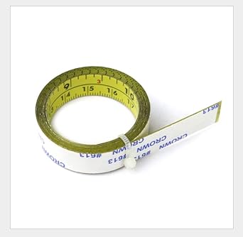 Muuyu Self Adhesive Dual Scale Ruler Stainless Steel Miter Tape Measure ...