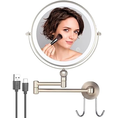The 10 Best Adjustable Wall-Mounted Vanity Mirrors of 2024 (Reviews ...