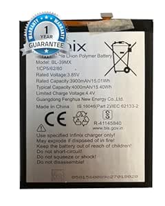 ININSIGHT SOLUTIONS Original BL-39MX Battery for Infinix S5 Pro (X660 ...