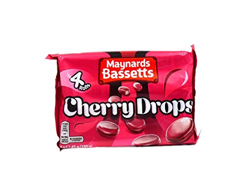 Maynard bassetts Cherry Drops 4 Pack, 4 x 45g : Amazon.co.uk: Grocery