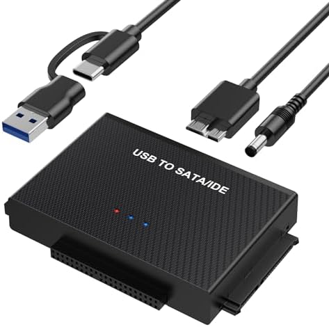 Amazon.com: GODO SATA/IDE to USB 3.0 Adapter,IDE Hard Drive Adapter Kit ...
