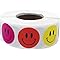Amazon.com: Happy Face Stickers - Yellow Semi-Gloss Happy Face Labels ...