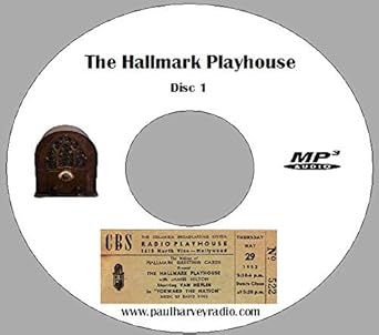 Amazon.com: Hallmark Playhouse Old Time Radio Mp3 2-cd's (90-episodes): Various: Books