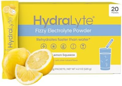Amazon.com: Hydralyte Electrolyte Powder Packets | Lemon Hydration ...