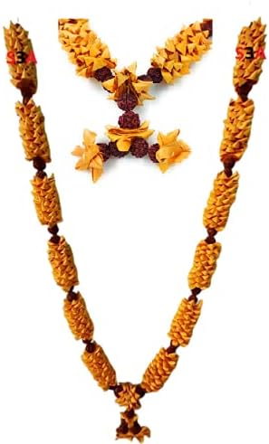 Buy RDK Sandalwood Processed Photo Frame Mala | Chandan Scented Wooden ...
