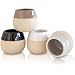 Amazon.com | Ceramic Espresso Cups Set of 4 - 2.7oz - Espresso Coffee ...