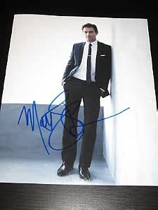 MATT BOMER SIGNED AUTOGRAPH 8x10 PHOTO WHITE COLLAR SEXY SUIT HUNK IN ...