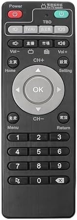 Remote Control for Unblock Tech Ubox Smart TV Box, Compatible with Gen ...