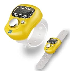 Digital Electronic Mini Finger Ring Head Hand Tally Japa Counter ...