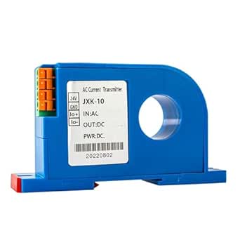 TVOLRFNIY DC24V Hall DC Current Sensor Transmitter Output 4-20mA Analog ...