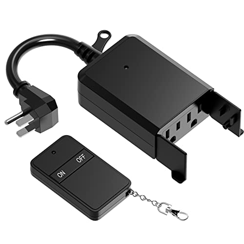 Amazon: Outdoor Light Sensor Timer, Heavy Duty Waterproof Plug in ...