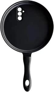 Amazon.com: Funny 3D Frying Pan Phone Case Cute Creative Gift for Women ...
