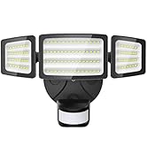 Onforu 55W LED Security Lights Motion Sensor Light Outdoor, 5500LM ...