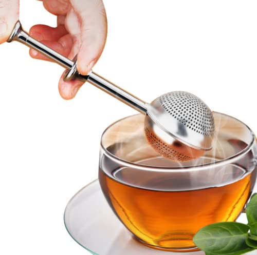304 Stainless Steel Telescopic Syringe Tea Ball : Amazon.in: Home & Kitchen