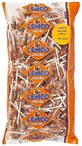 Lemco Lollies Salmiak 150 ps. Lollipops from Holland with Salmiac ...