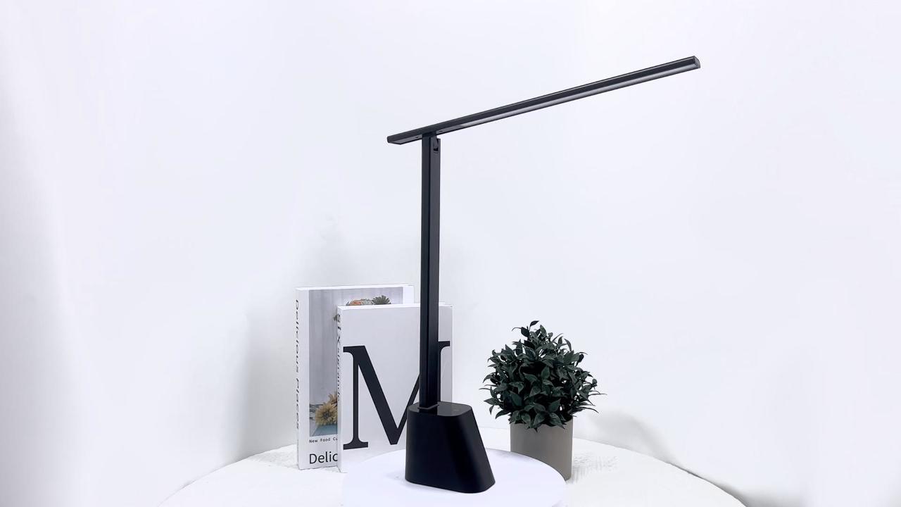 Watch LED Desk Lamp, Eye-Caring Table Lamps, 3 Modes and Brightness ...