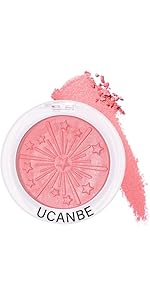 Amazon.com : UCANBE Baked Blush for Cheek, Glow Blushing Palette ...