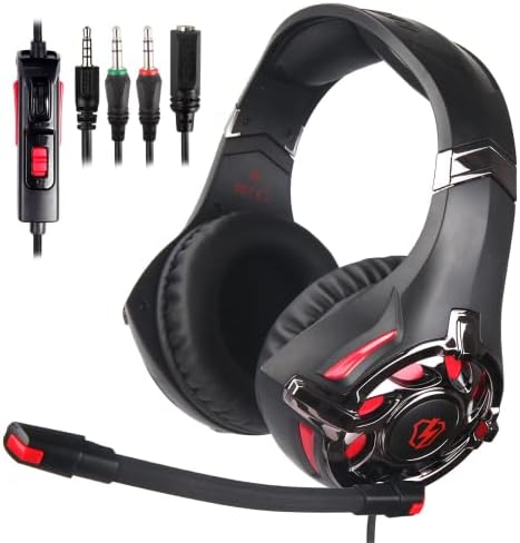 SADES G813 Multi-Platform Playstation 4Gaming Headset with Mic 3.5MM ...