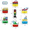 Amazon.com: Transportation Birthday Decoration Honeycomb Centerpieces ...