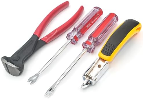 Amazon.com : GEARLINTON Upholstery Staple Remover Tack Puller Nail ...