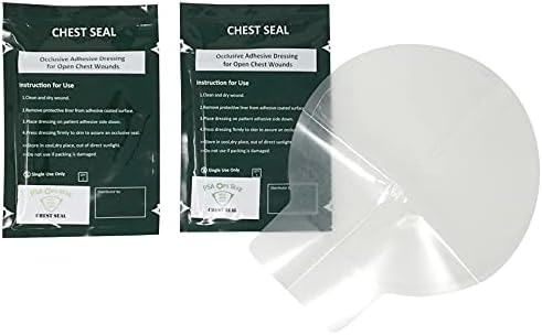Amazon.com: Chest Seal (Twin-Pack of 2 Chest Seals) (Unvented) : Automotive