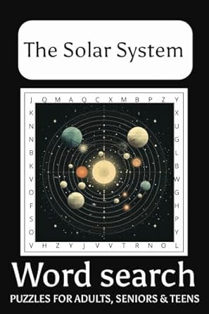 The Solar System Word Search Puzzle Book: Word Searches with Easy to ...