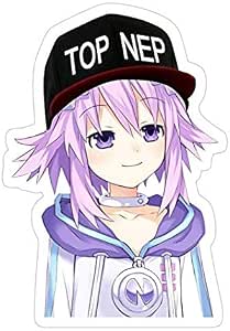 Amazon.com - Neppin' NEP NEP, neptunia Decal Sticker - Sticker Graphic ...