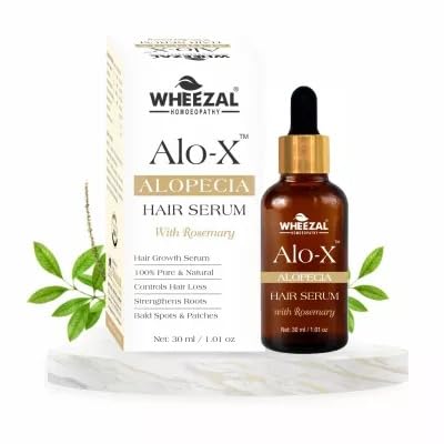Buy HOMOCOS Wheezal Alo-X Alopecia Hair Serum (30Ml) Online at Low ...