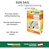 Windhager 10874 rope-pull sun sail 270 x 140 cm, uni-white : Amazon.co ...