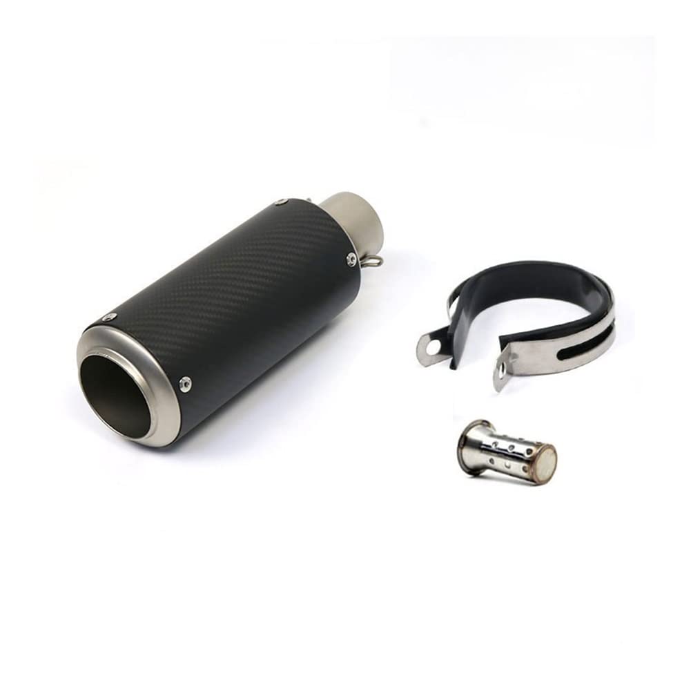 Buy Motorcycle Muffler 51mm/60mm Inlet Motorcycle Pipe Escape Exhaust ...