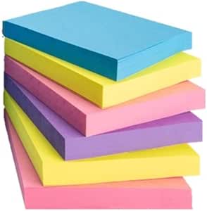 Amazon.com : Assorted Sticky Notes, Perfect for Classroom or Offices ...