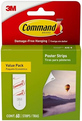 Amazon.com: Command Mini Refill Adhesive Strips, Damage Free Hanging ...