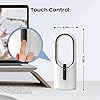 Amazon.com: KONSIDEN Desk Fan Bladeless, 11.8 Inch Office Fan Small ...