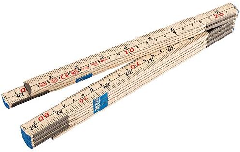 Draper 2m Wood Folding Ruler | 78 inches Foldable Measuring Tool ...
