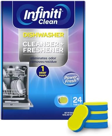 Amazon.com: Dishwasher Cleaner and Deodorizer Tablets - 24 Pack Deep ...