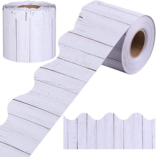 Snapklik.com : Durony 65.6 Feet White Wood Bulletin Board Border ...