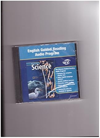 Glencoe Science: Level Blue, Guided Reading Audio Program, English ...