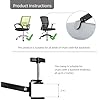 Quincry Memory Foam Headrest Attachment for Office Chair, Attachable ...