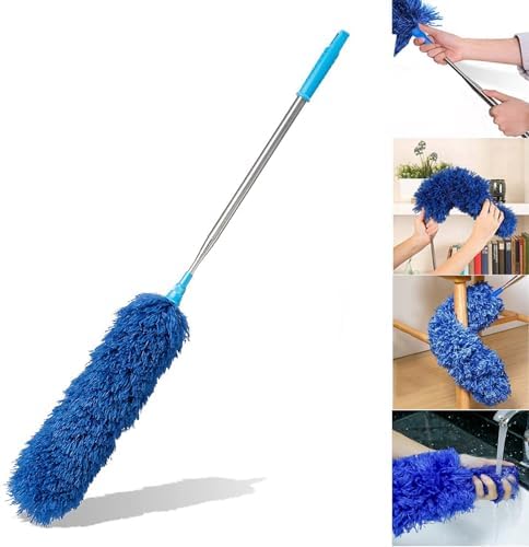 Amazon.com: BLUEELF Microfiber Feather Dusters for Cleaning Tools with ...