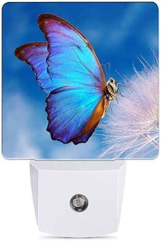 Butterfly Night Light,Night Lights Plug into Wall with Dusk to Dawn ...