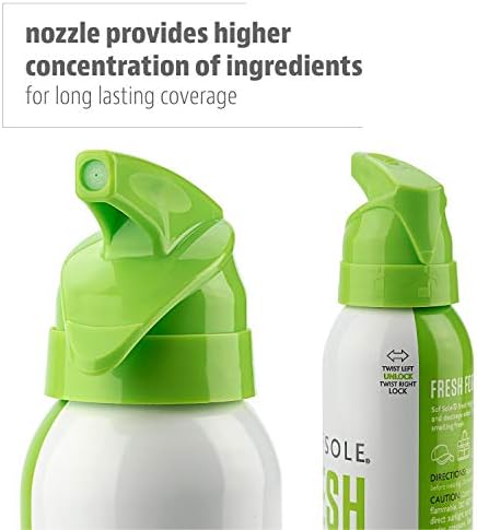 Amazon.com: Sof Sole Fresh Fogger Shoe, Gym Bag, and Locker Deodorizer Spray, 3-Ounce, 1 Pack ...