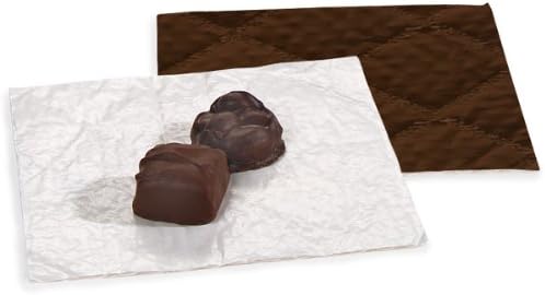 Amazon.com: Generic 5.5 x 5.5" Solid Chocolate Candy Pads, White ...